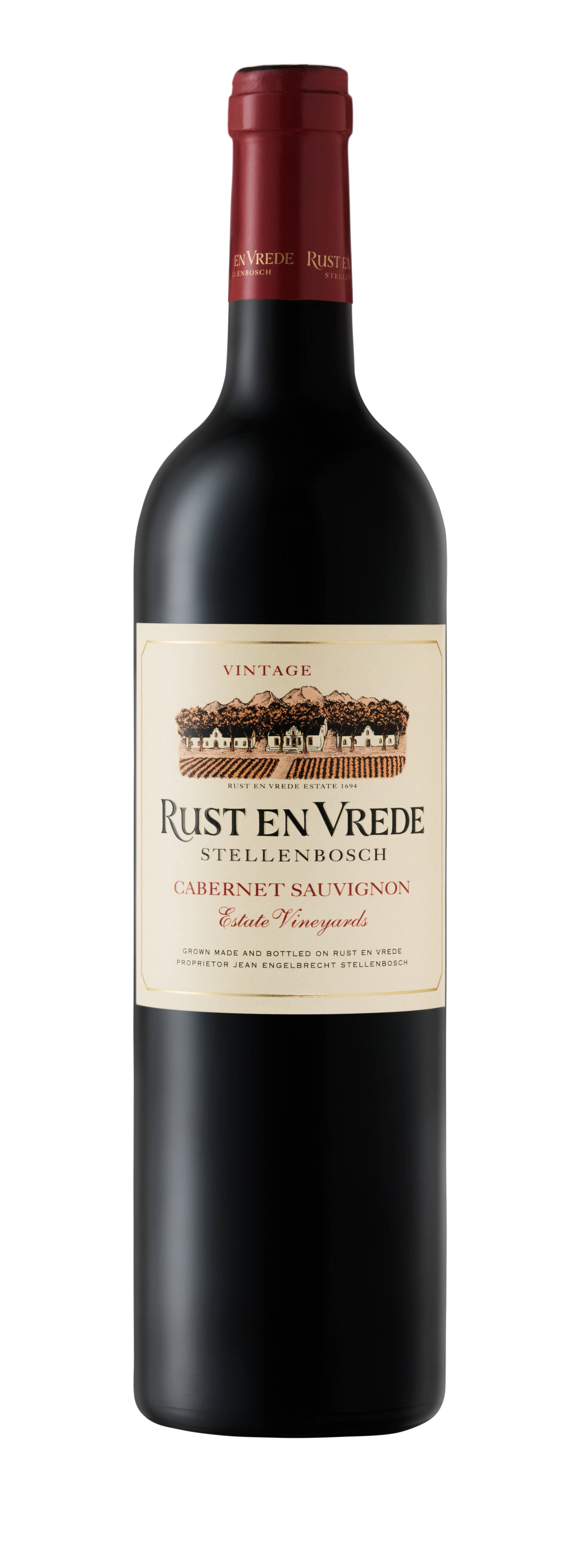 Estate Vineyards Cabernet Sauvignon, Rust en Vrede - Seckford Agencies